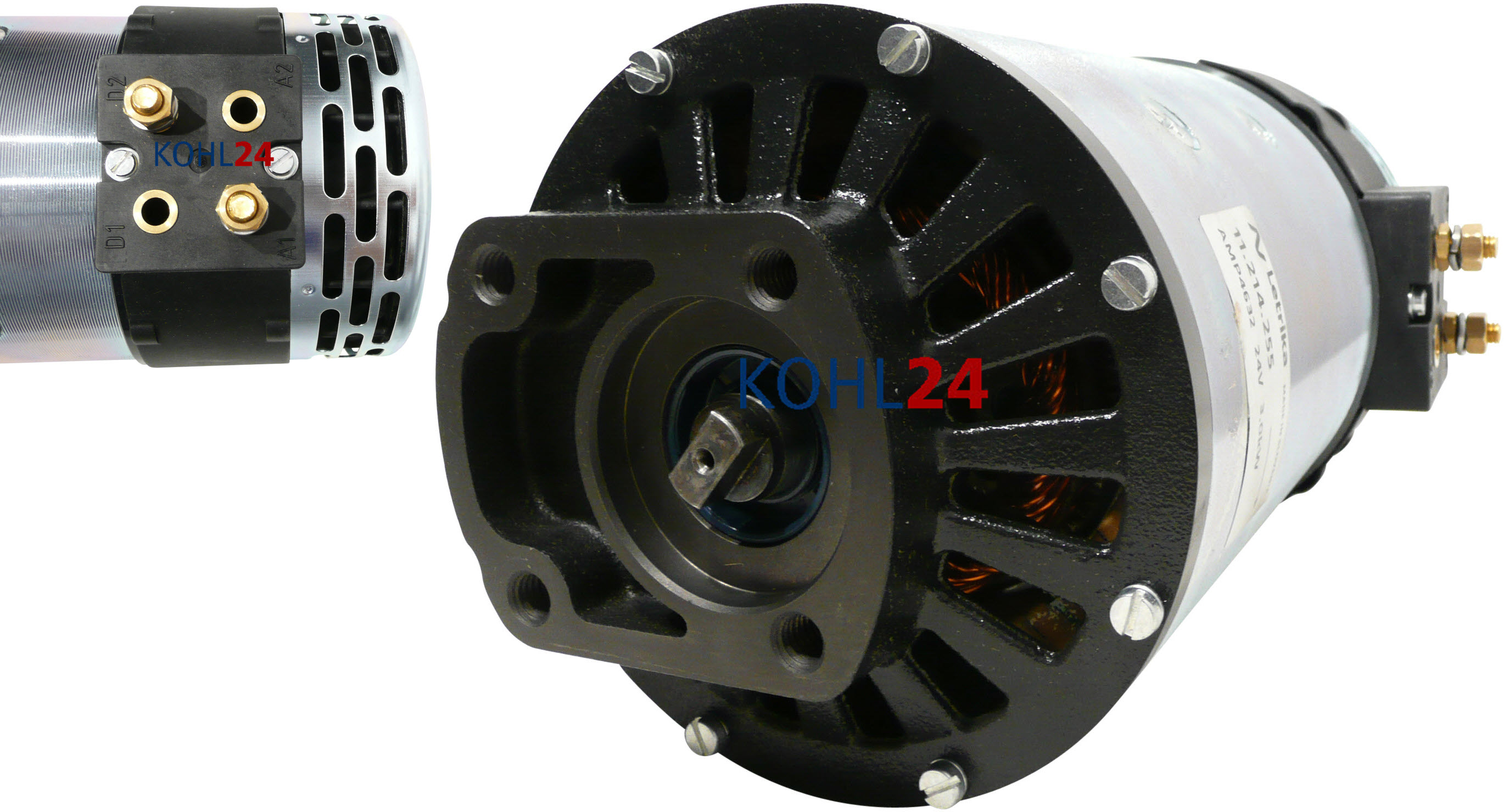 DC-Motor Bucher Hidroirma Pimespo 24 Volt 3,0 KW Original Iskra Letrika ...